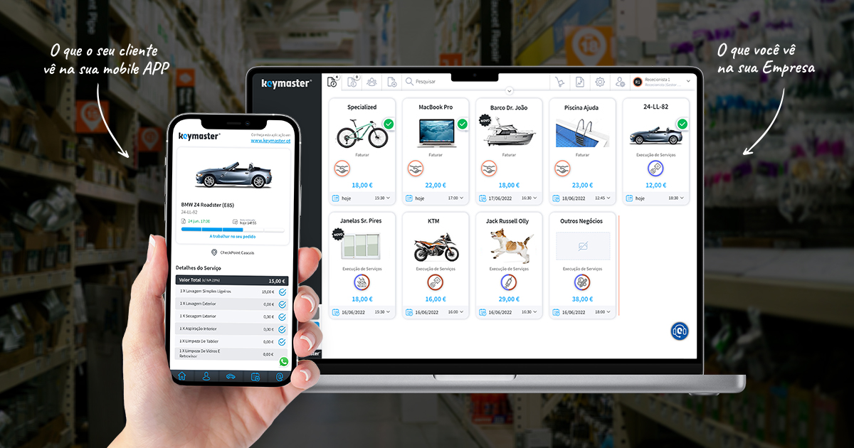 Keymaster - Software de Gestão Operacional
