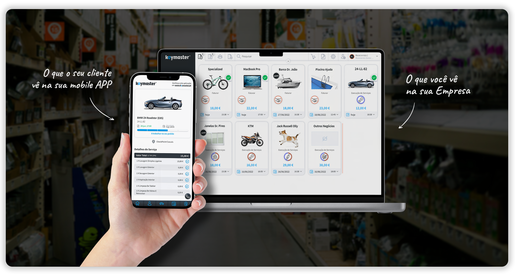 Keymaster - Software de Gestão Operacional